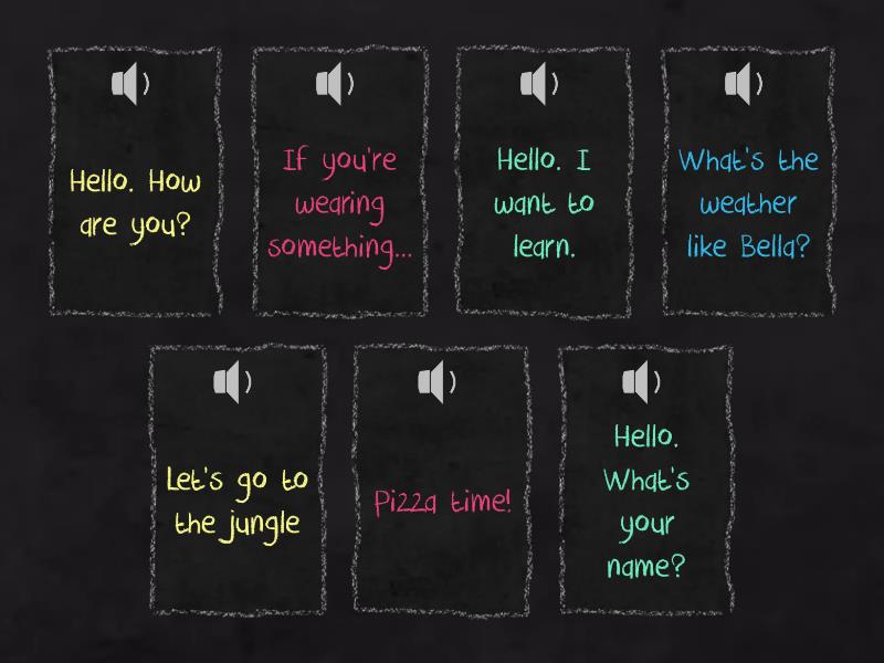 YE SONGS U 1-5 - Flip tiles