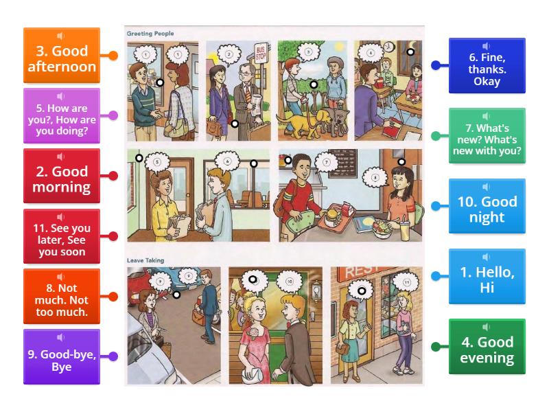 Marimba Academy - Greeting People - Labelled diagram