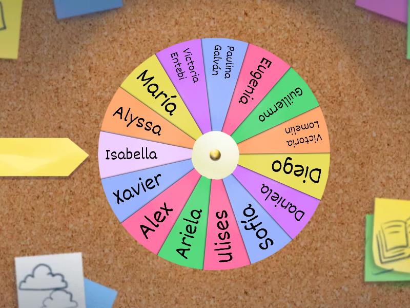 Nombres - Random wheel