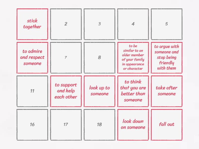 Prepare 7 unit 11 phrasal verbs - Parejas