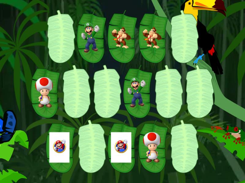 SUPER MARIO MEMORY - Matching pairs