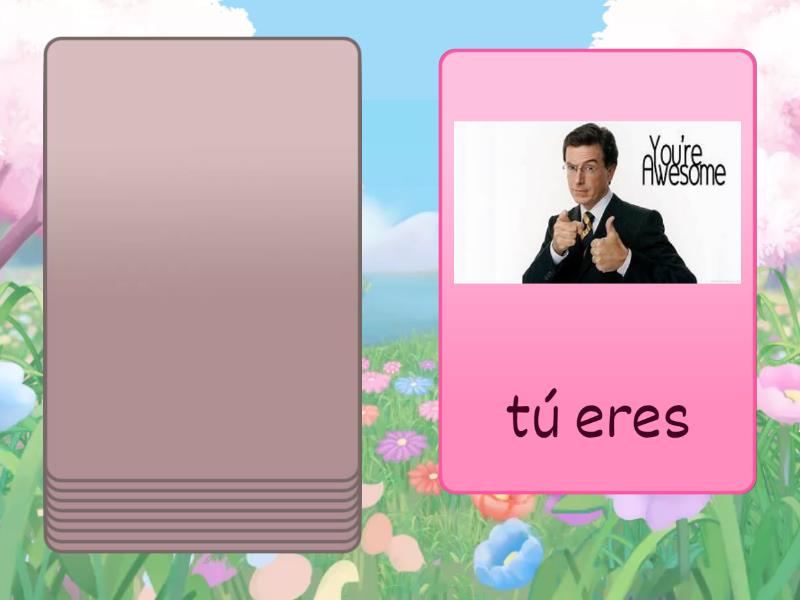 Pronombre+ser - Speaking cards
