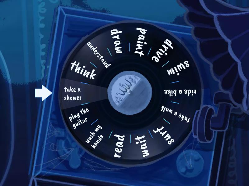 Verbs 2 - Rueda aleatoria