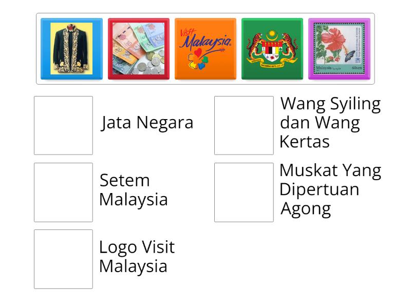 PENGGUNAAN SIMBOL BUNGA KEBANGSAAN DALAM AKTIVITI RASMI NEGARA - Match up
