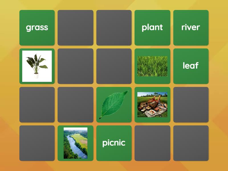 Kid's box 3 unit 6 words - Matching pairs