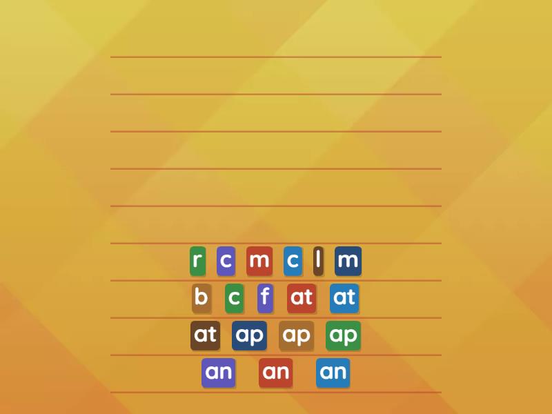 /a/ Review Word Builder - Word magnets