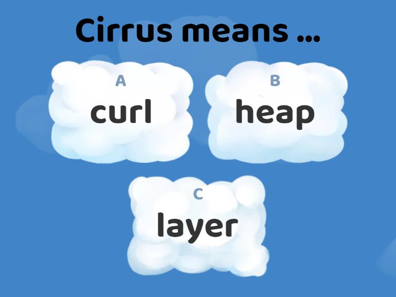 Are you a cloud detective? - Quiz