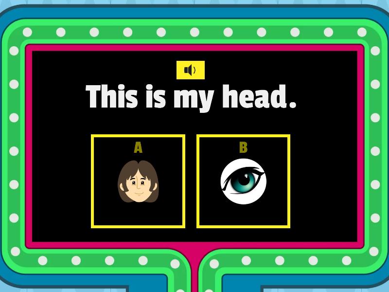 Body game 2 - Gameshow quiz
