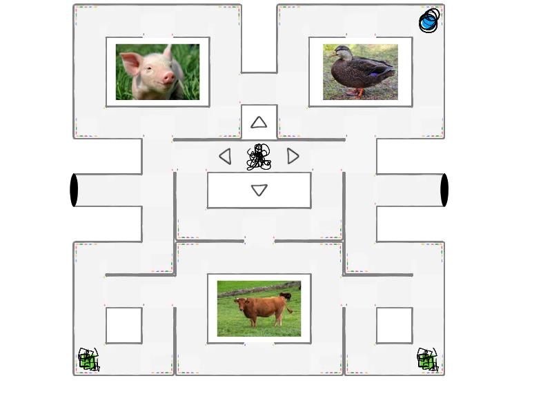 Eggs, milk - Maze chase