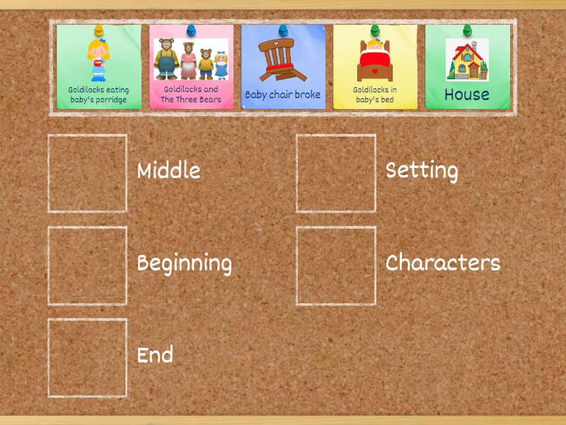 Story Elements - Match up