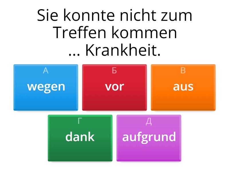 Wegen Aufgrund 7 Buchstaben