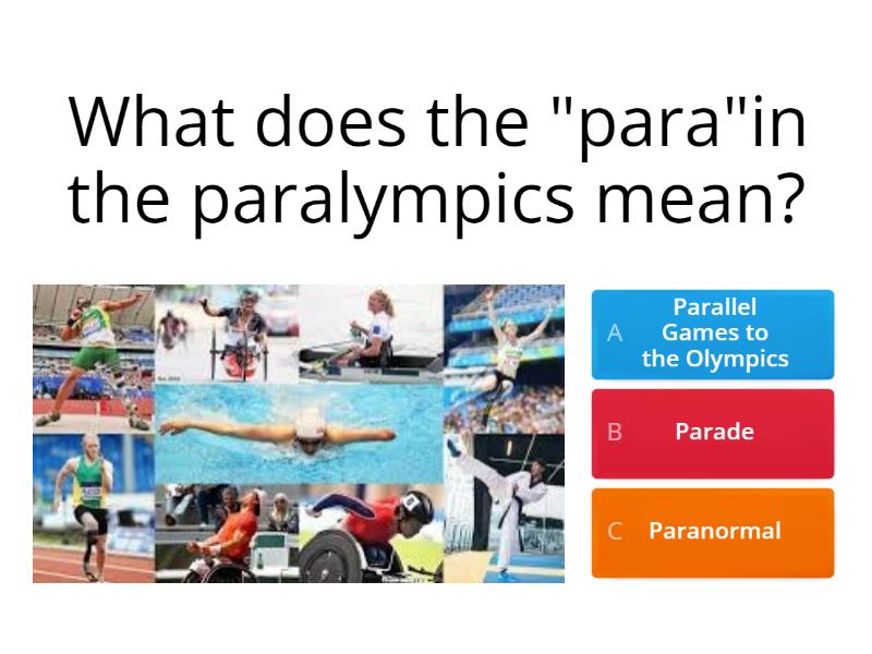 Paralympic Games - Quiz