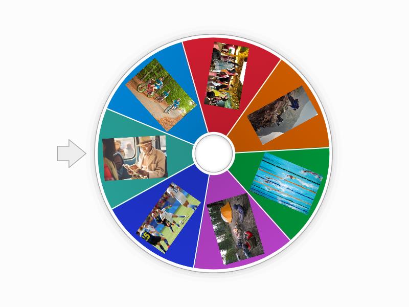 Leisure Activities - Spin the wheel