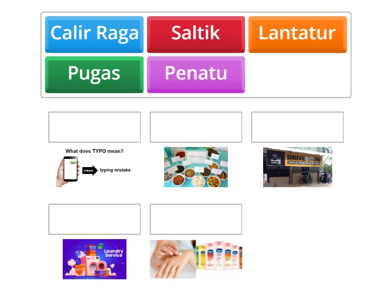 Padanan Kata - Match up