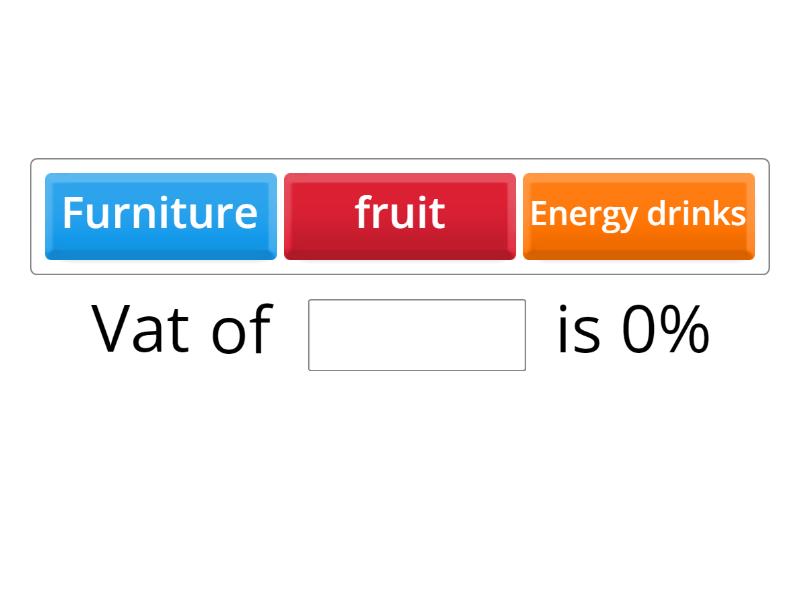 Vats% - Complete the sentence