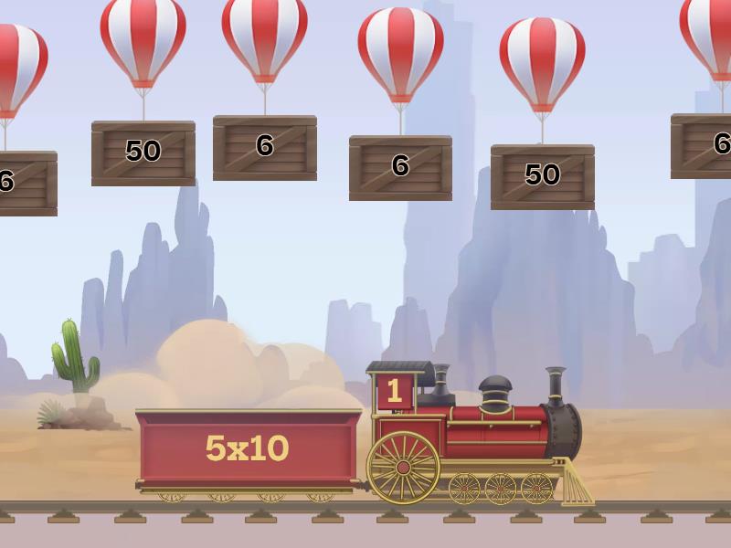 Multiplicación - Explotaglobos