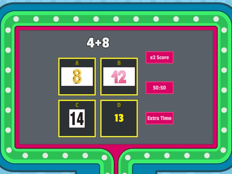 maths - Gameshow quiz