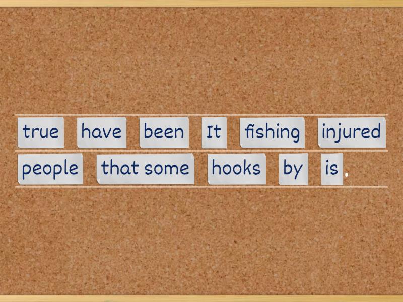 Persuasive Language Sentence Scramble - Unjumble