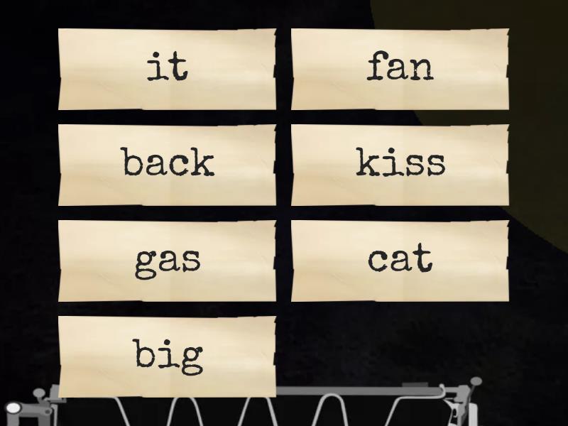 Word Detectives 1 - Flip tiles