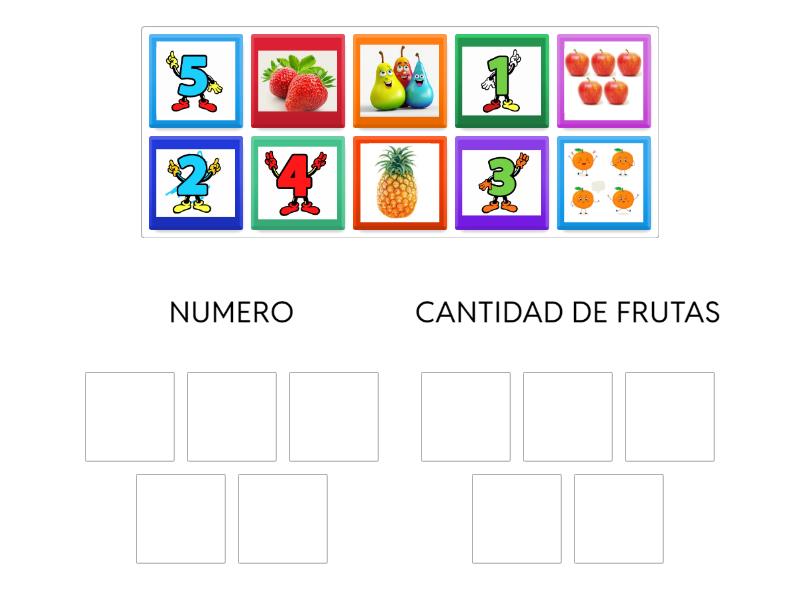 APRENDO A CONTAR - Group sort