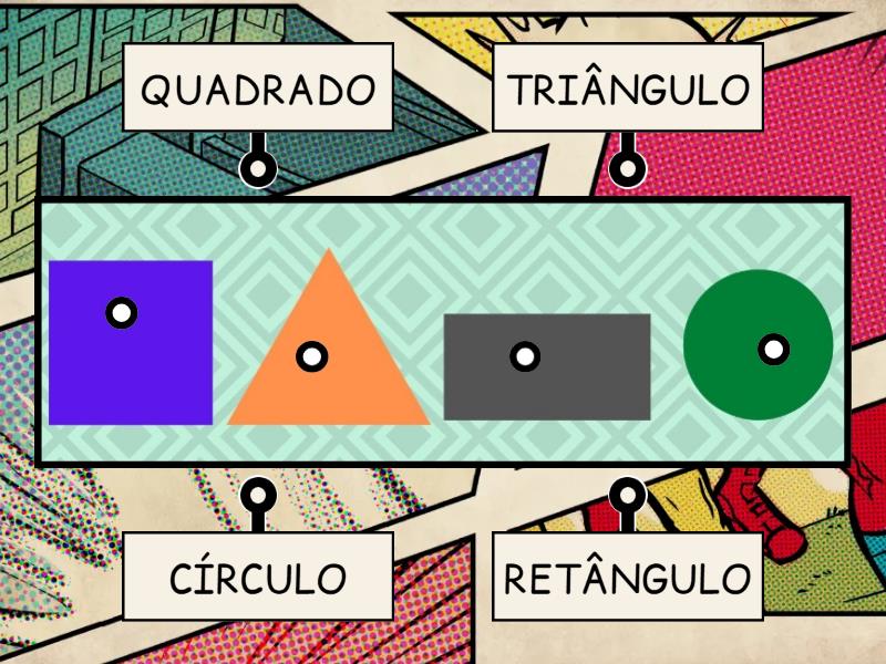 Figuras geométricas planas - 2D - Labelled diagram