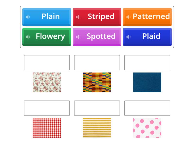 Fabric Patterns - Match up