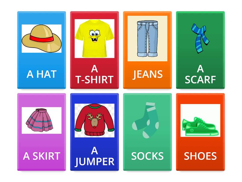 CLOTHES - Flip tiles