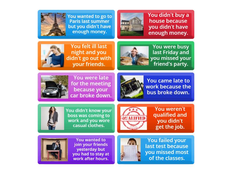 Third conditional - Flip tiles