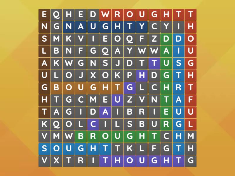 Stage 4 - Wordsearch