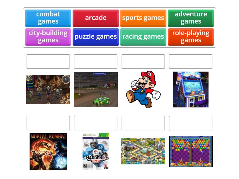 Video Games Solutions - Match up
