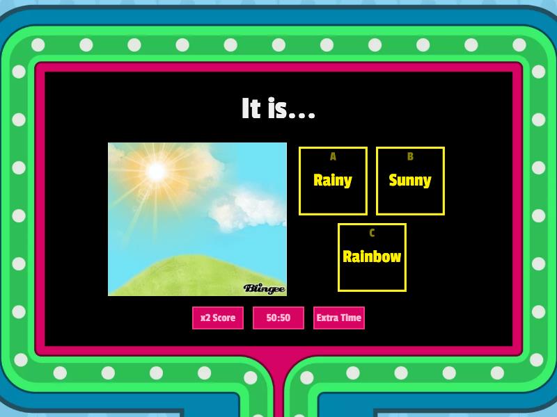 Jag Adv-Weather - Gameshow quiz