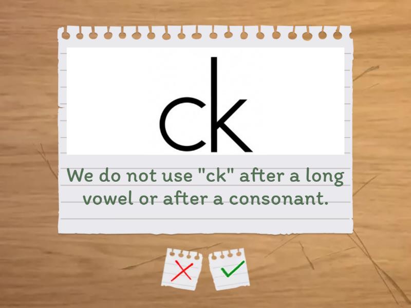 ck only - Flash cards