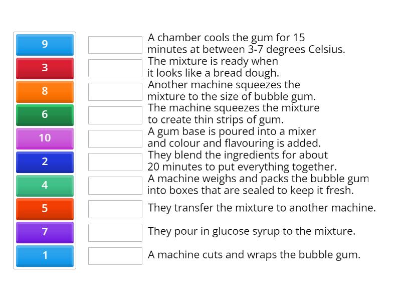 How it's made_Bubble gum - Match up