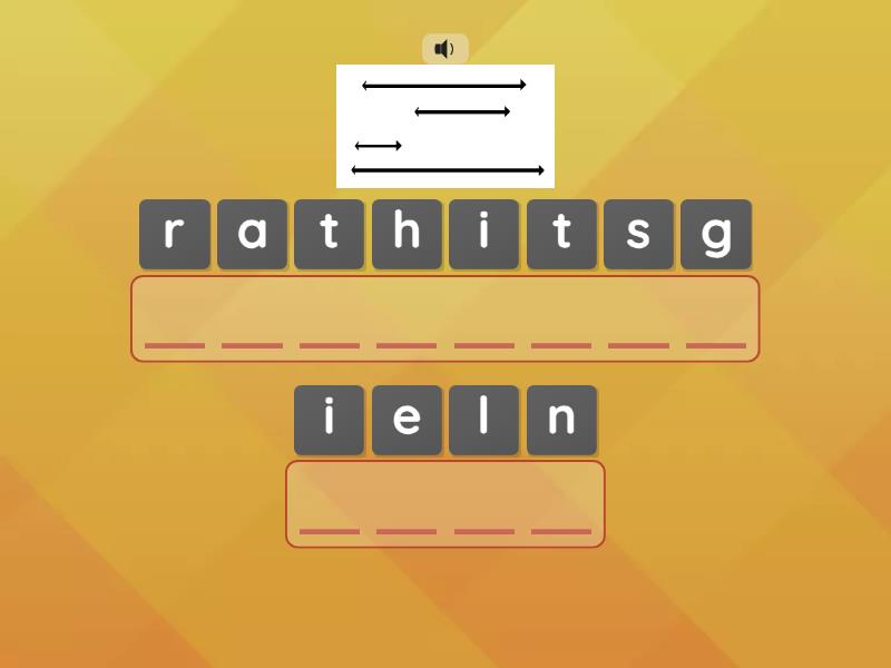 dictation science - Anagram