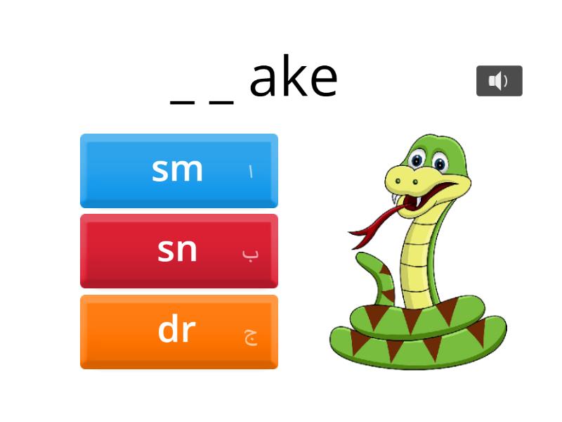 Skill 11 Recognize and produce some English consonants blends sn as in ...