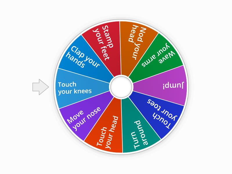 Action wheel - Spin the wheel