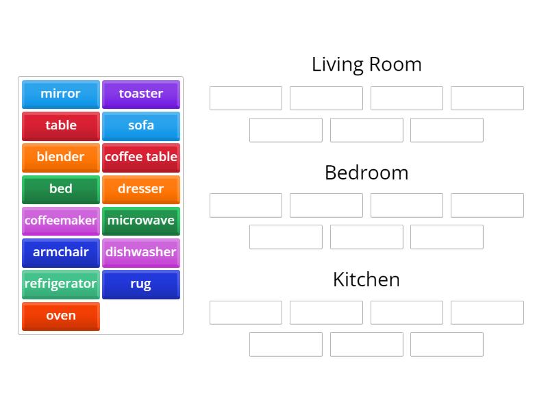 Unit 5: Word Categories - Group sort