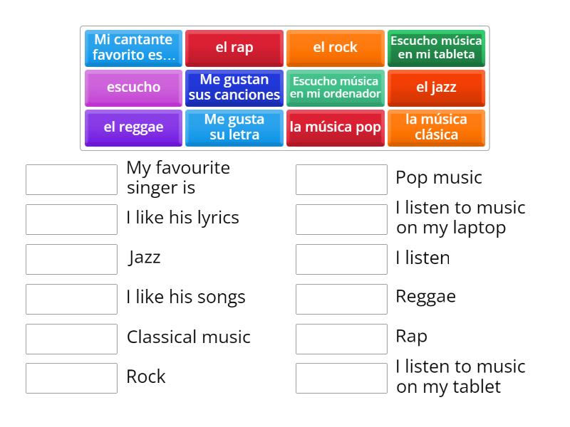 La musica - Y8 - Match up