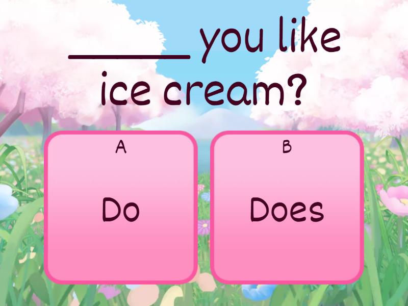 like/likes +,-,? - Quiz