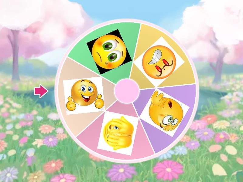 Roata emotiilor-Grupa Fluturasilor - Spin the wheel
