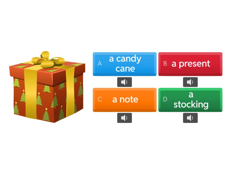 Christmas Vocabulary - Quiz