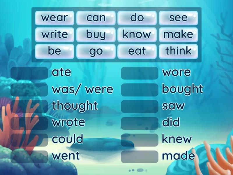 FF4 - UNIT 3-IRREGULAR VERB - Match up