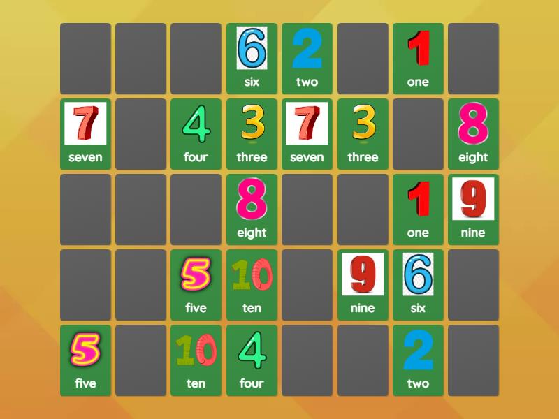 Finding numbers - Matching pairs