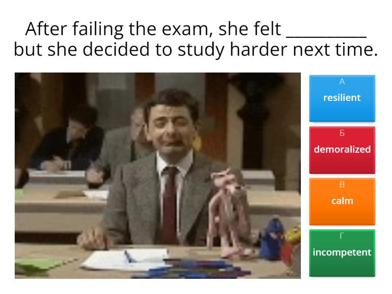 How to overcome mistakes - Quiz