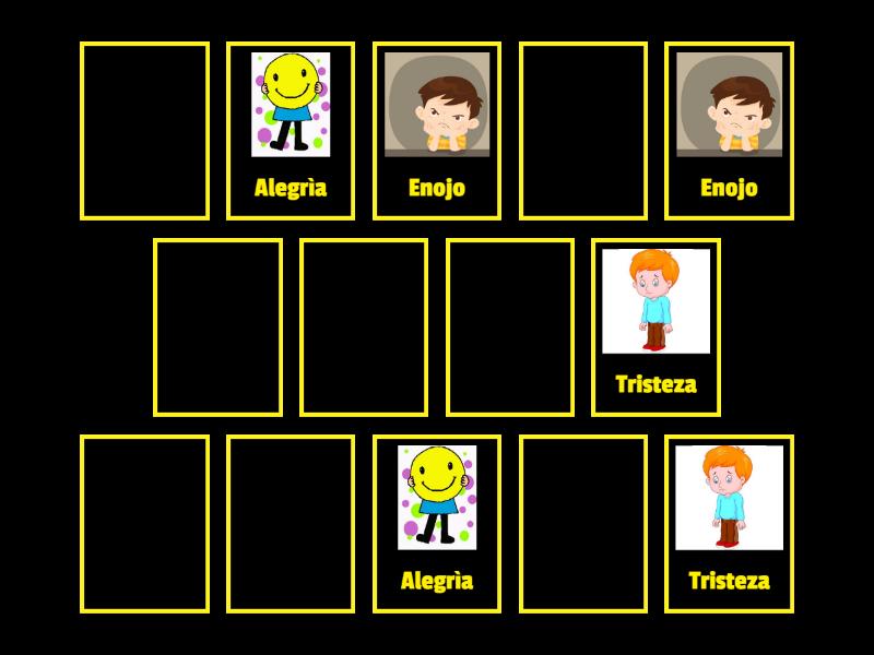 Memorama de emociones - Parejas