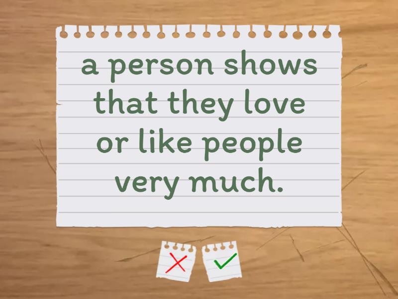 PERSONALITY_1B_Flashcards 1 - Flash cards