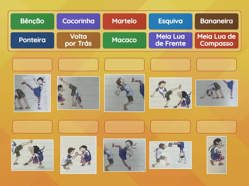 Movimentos da Capoeira - Match up