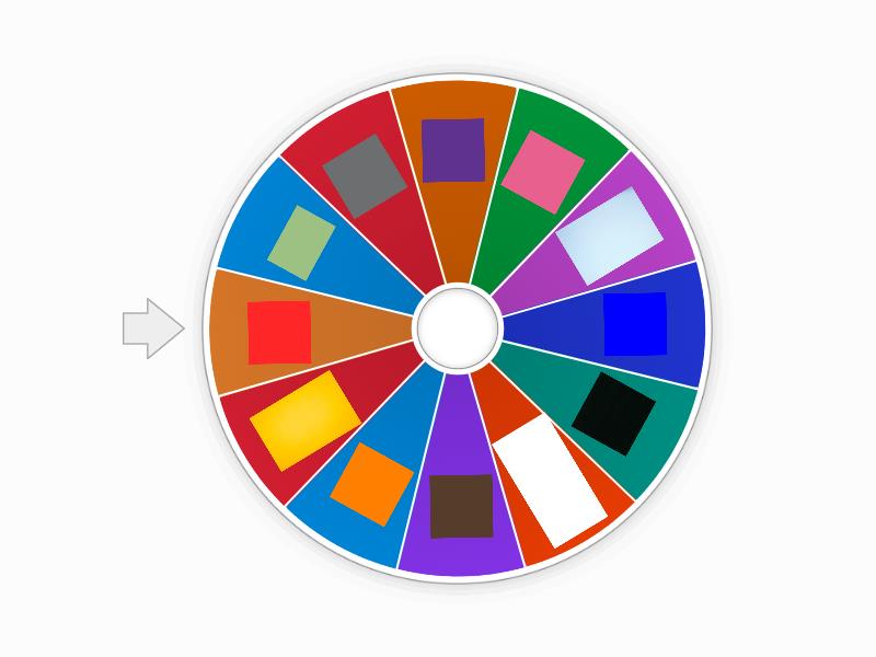 colors - Spin the wheel