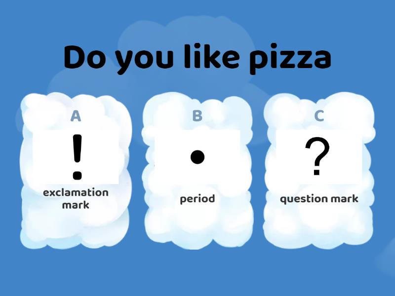 Punctuation (Periods, Question Marks, Exclamation Marks) - Quiz