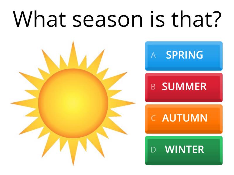 Four Seasons - Quiz
